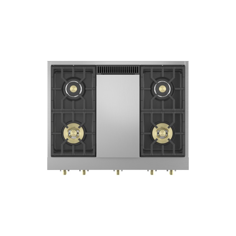 Range Top Ge Monogram Gas 36" (5Q) Acero Inoxidable